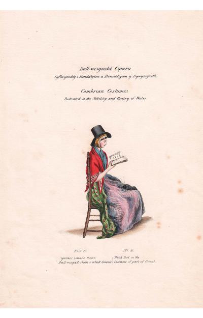 Lady Llanover Cambrian Costumes - Please view 13 prints here (antique ...